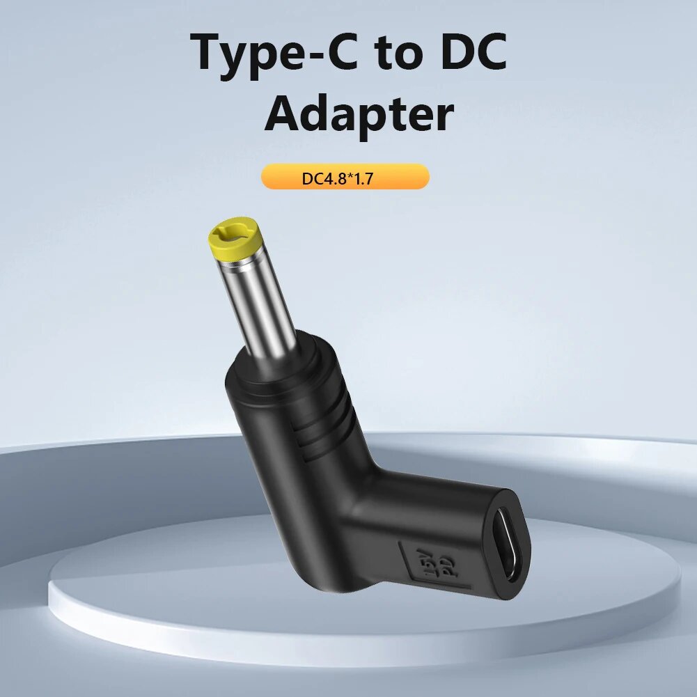 Переходник Type-C на DC 4.8x1.7, 19V