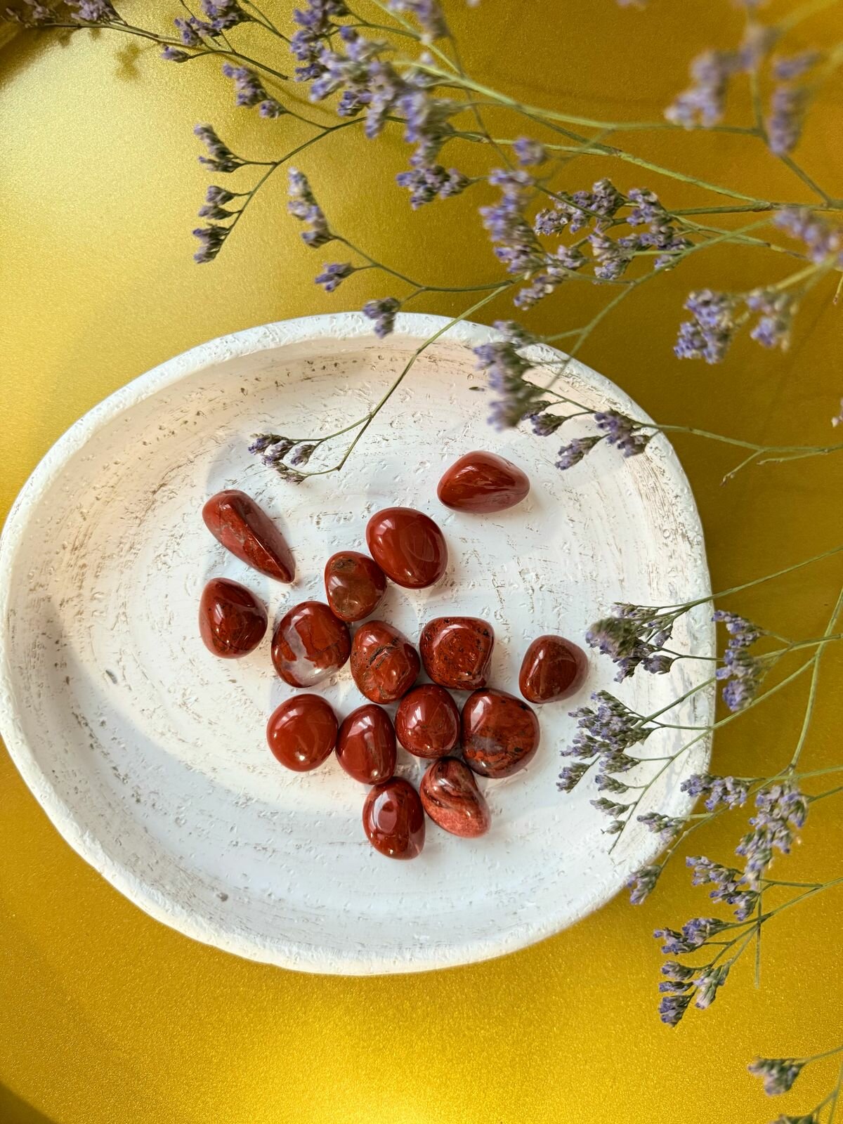 Галтовка из кирпичной Яшмы ( 1- 2 см)