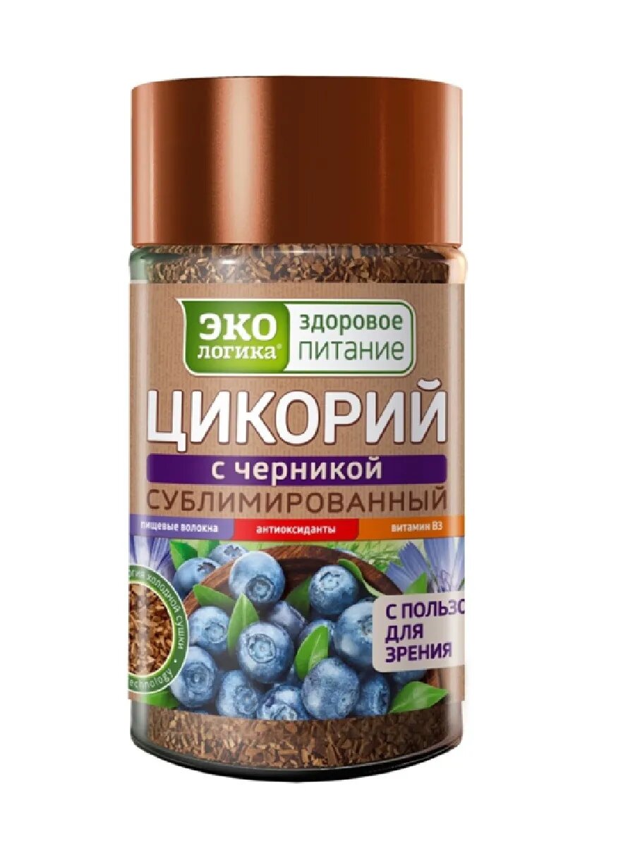 Цикорий Экологика с черникой 85 гр