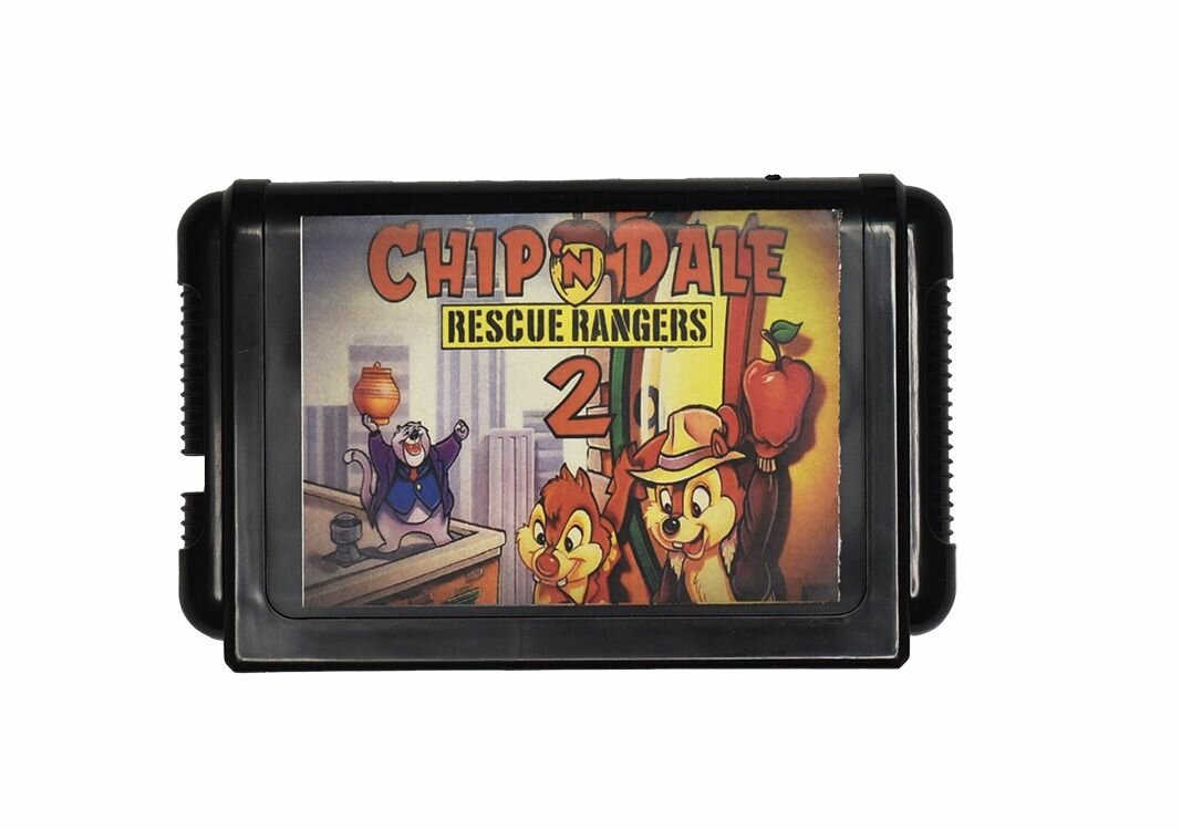 Игровой картридж для Sega (16 bit) "Chip & Dale 2", без коробки
