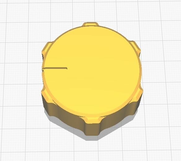 Ручка таймера для Xiaomi Air Fryer Essential 6L (3D печать)