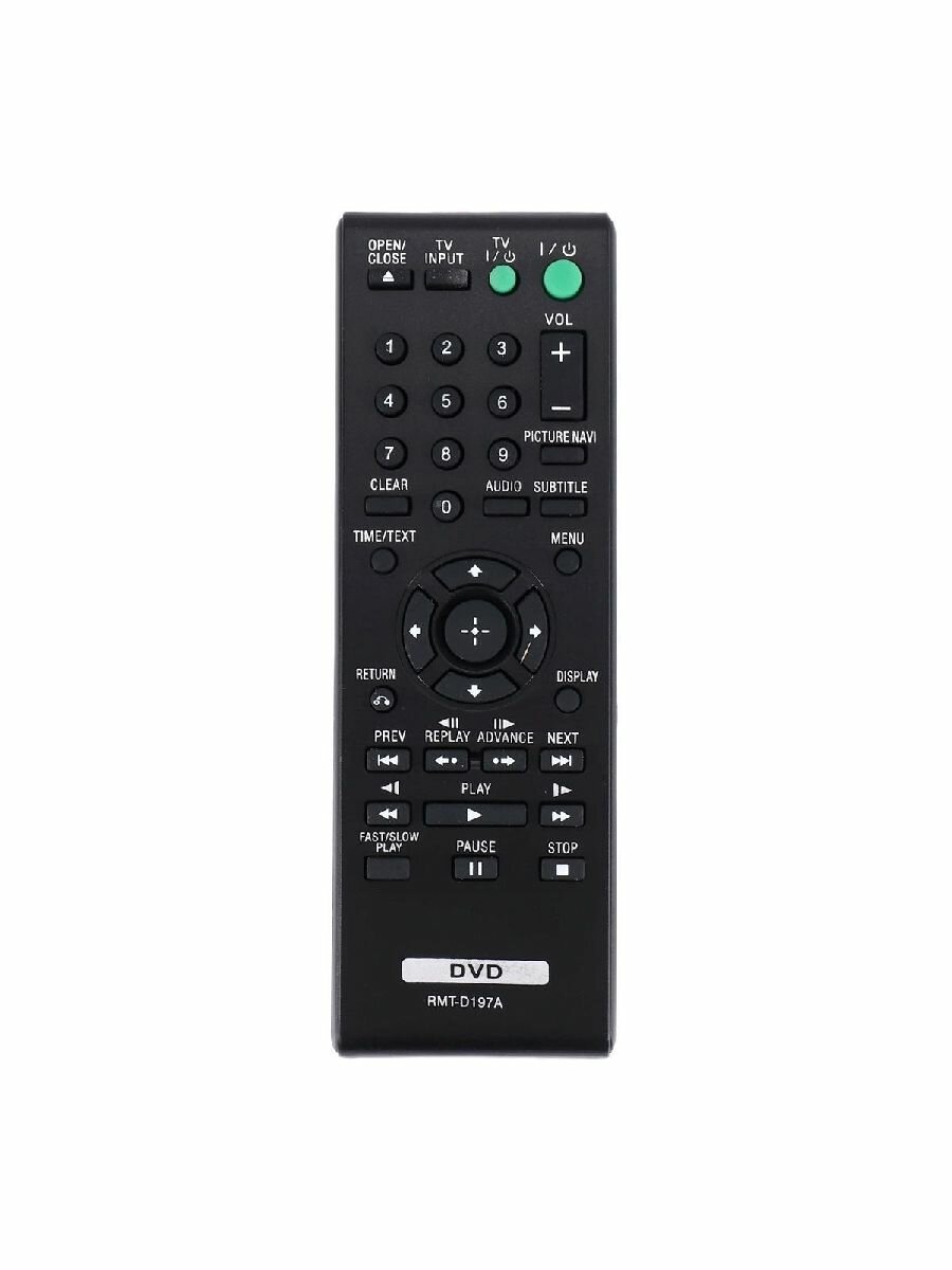 Rmt-D197A Интеллектуальный пульт дистанционного управления для Sony DVD Dvp-Sr210 Dvp-Sr210P