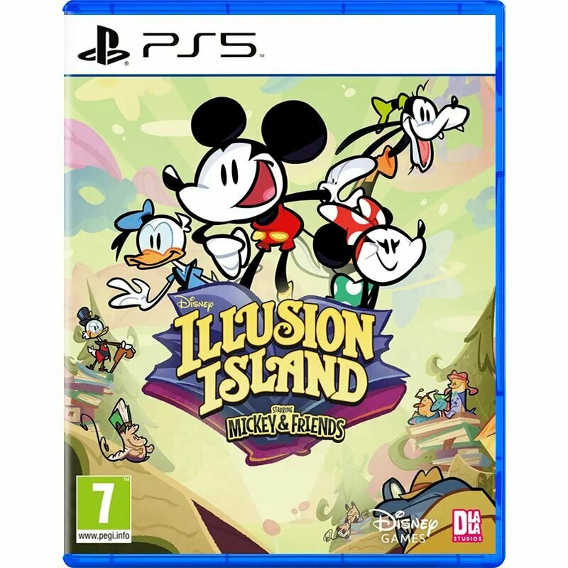 Игра Disney Illusion Island Starring Mickey & Friends (английская версия) для PS5