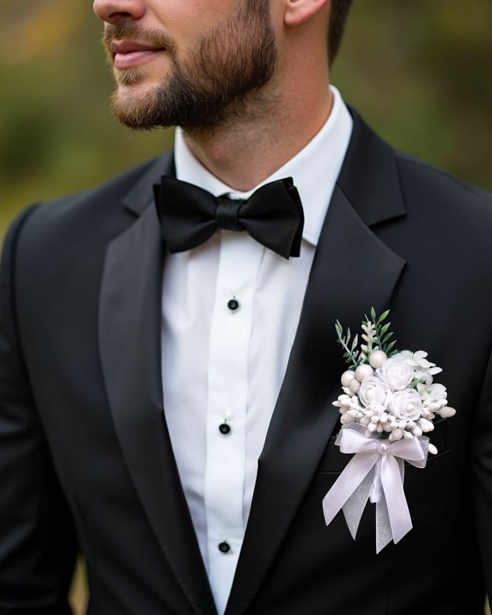 Бутоньерка для жениха или свидетеля