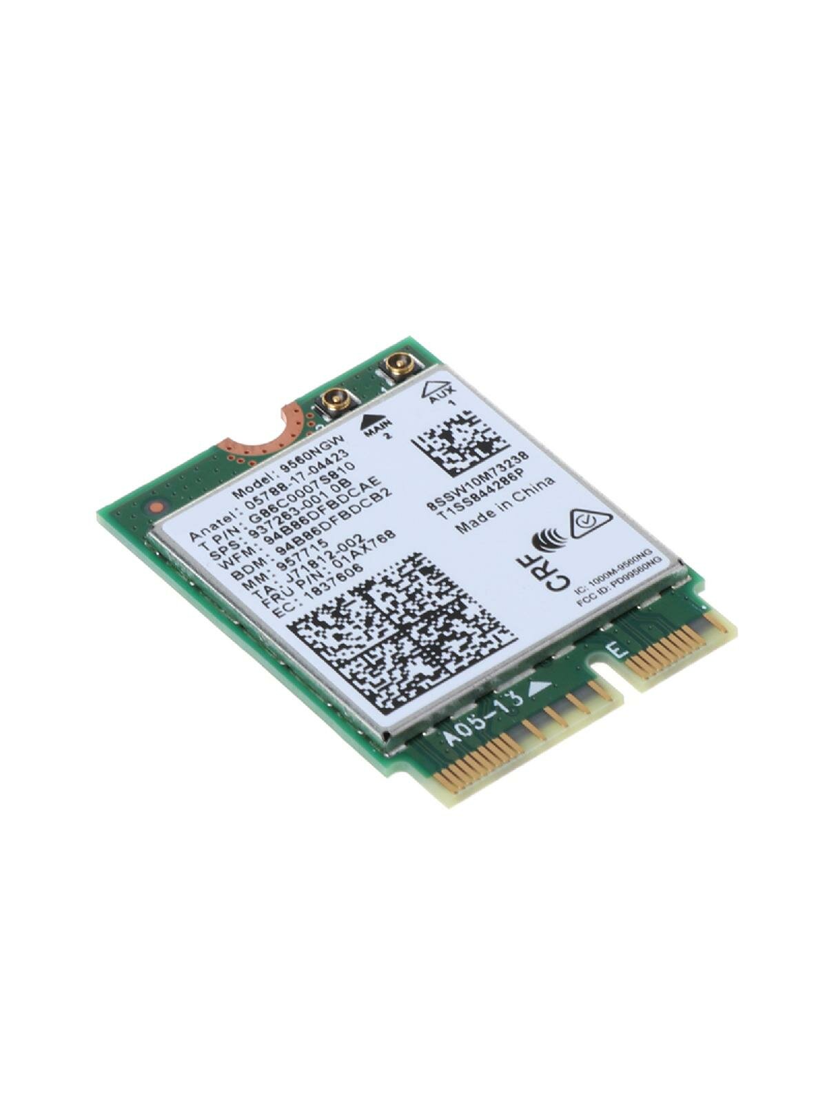 Процессор INTEL 9560 AC NGFF M.2 Беспроводные сетевые карты CNVio 1730M плюс 4.0 Bluetooth fru: 01AX768 SPS: 937263-001