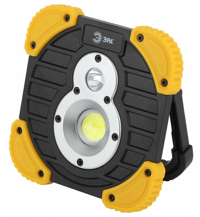 Прожектор аккум. (LED) 10Вт 960лм IP54 3,3 Ач диммер. PowerBank ЭРА