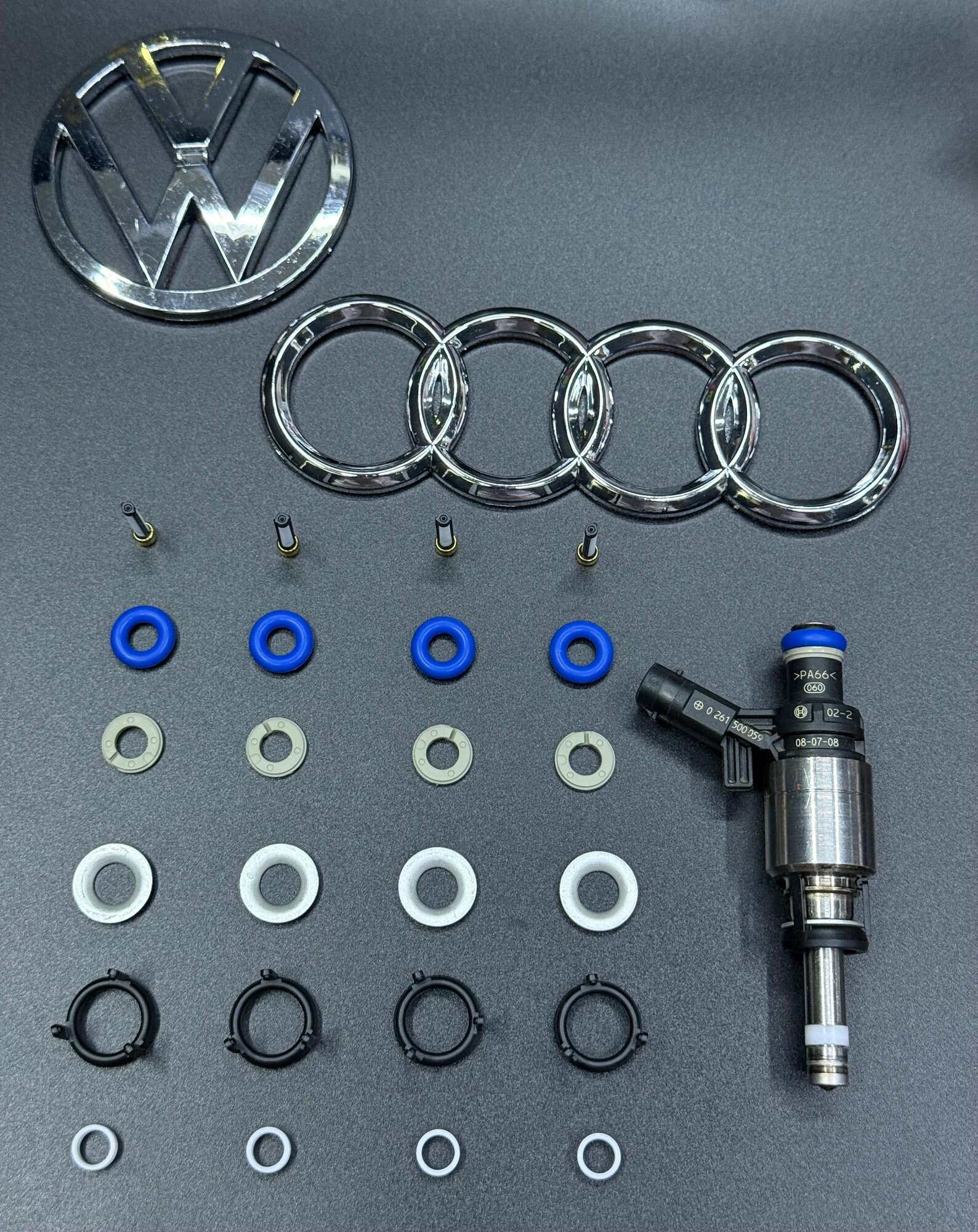 Ремкомплект топливной форсунки на 4 штуки для Volkswagen Passat Audi A4 Q5