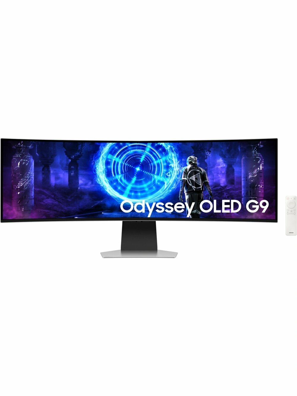Монитор 49" Samsung Odyssey OLED G9 S49DG952SI, 5120х1440, 240 Гц, OLED, серебристый (ls49dg952sixci)