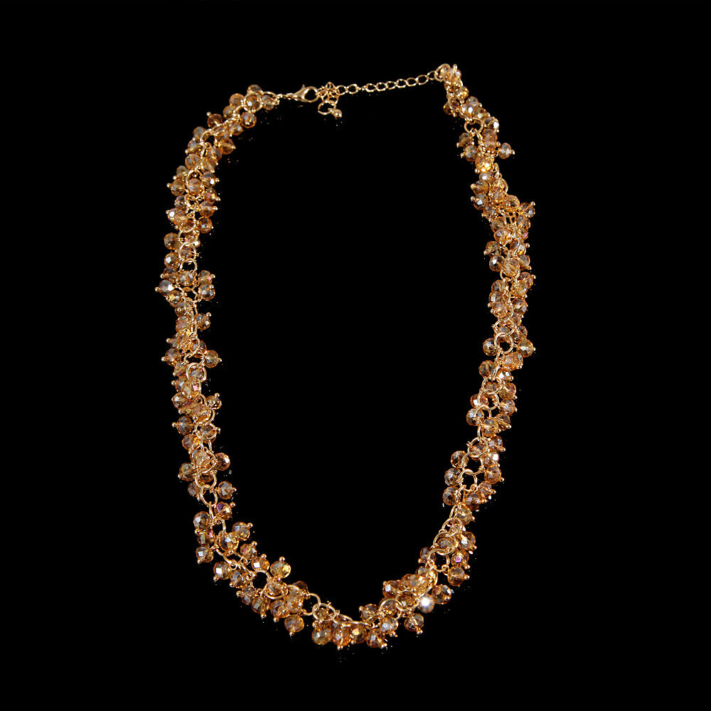 Колье, стекло