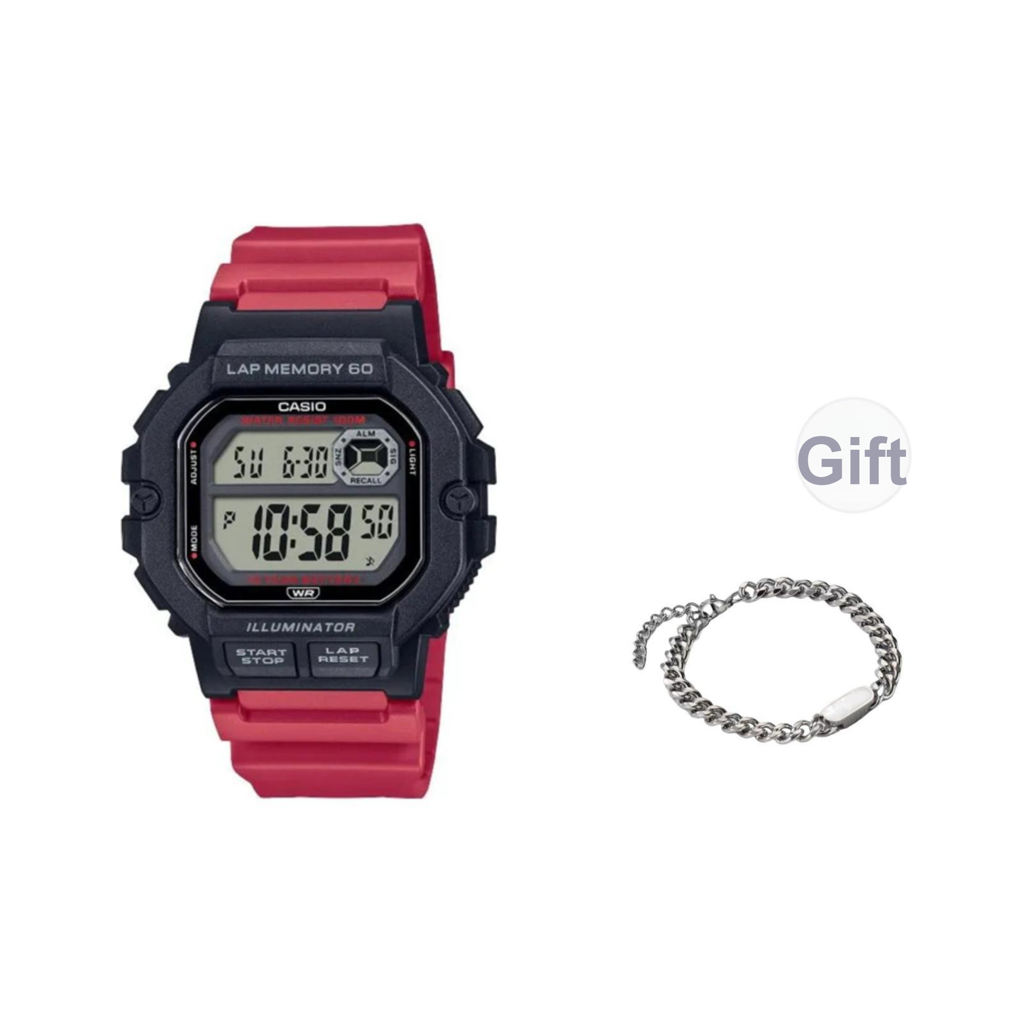 Наручные часы CASIO, черный — фото 1