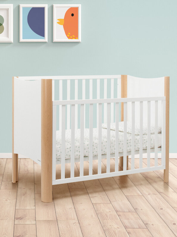 Кроватка детская Foppapedretti Gioia Bianco 63х124