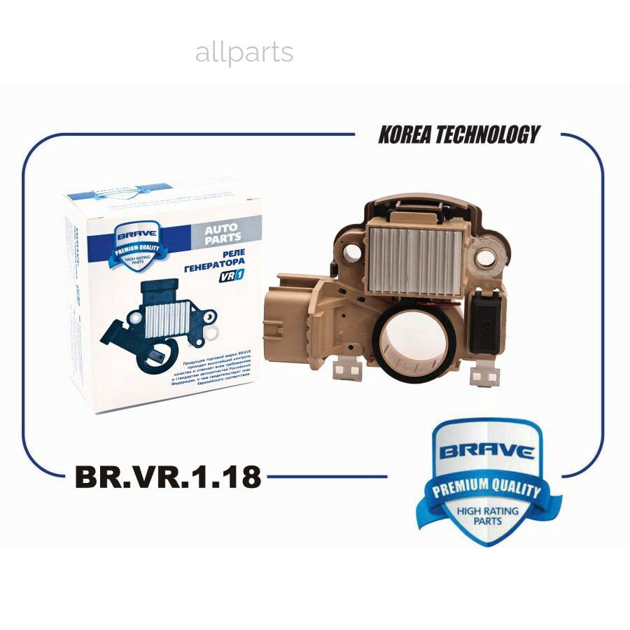 BRAVE BRVR118 Реле генератора Mitsubishi Lancer IX 00-, 1.6I