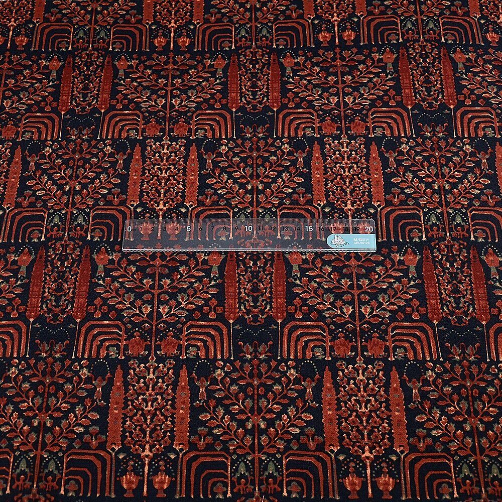 Льняная ткань TERAMILA с принтом Анкара 0.5 ярда