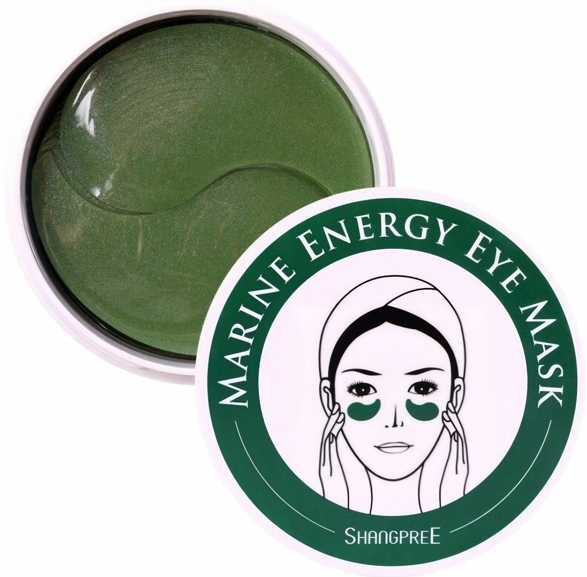 SHANGPREE Патчи для глаз, от отеков и морщин, 60 шт