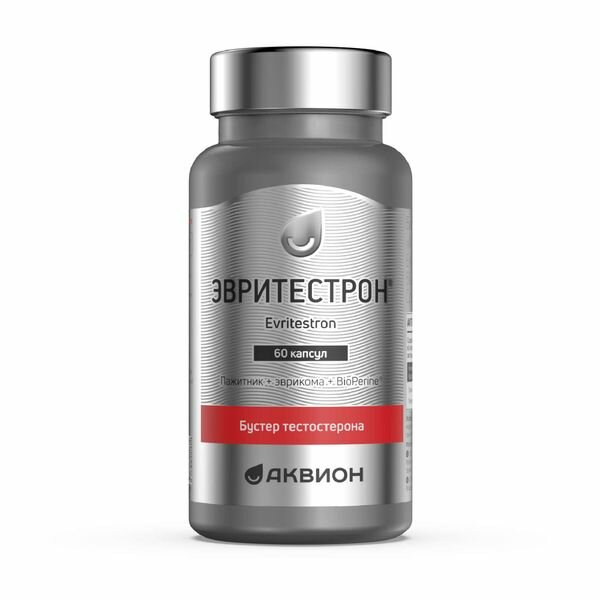Эвритестрон Аквион капсулы целлюлозные 650мг 60шт