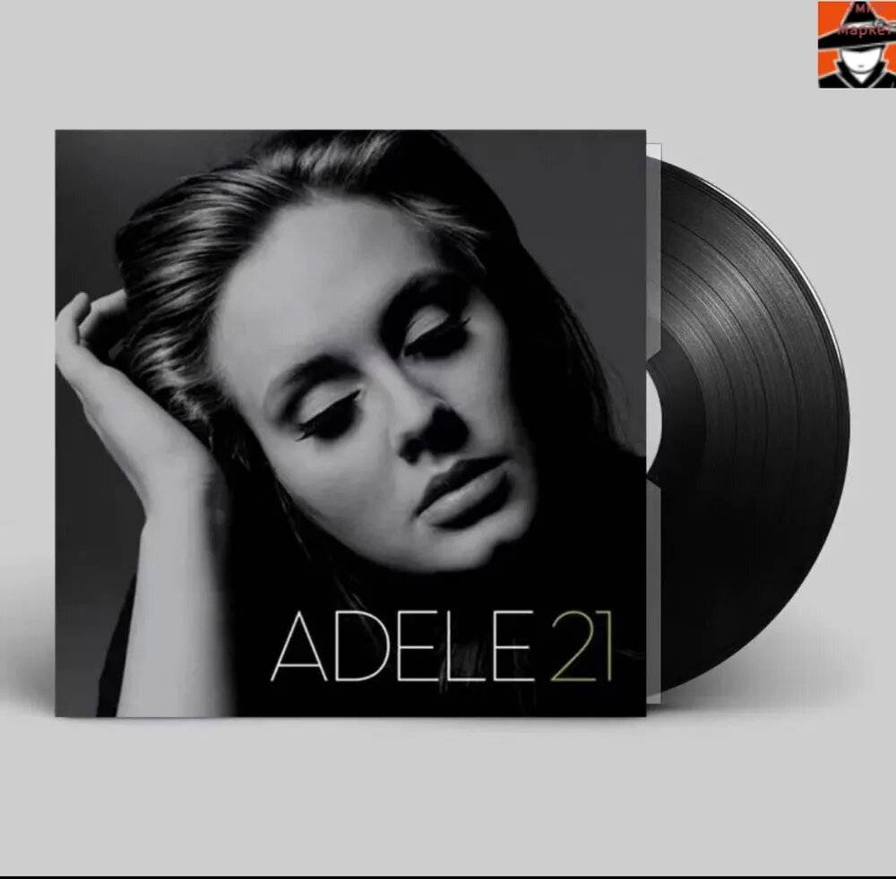 Adele 21 (LP, Официальный винил, Поп-музыка, 1 пластинка, Великобритания, 2011)