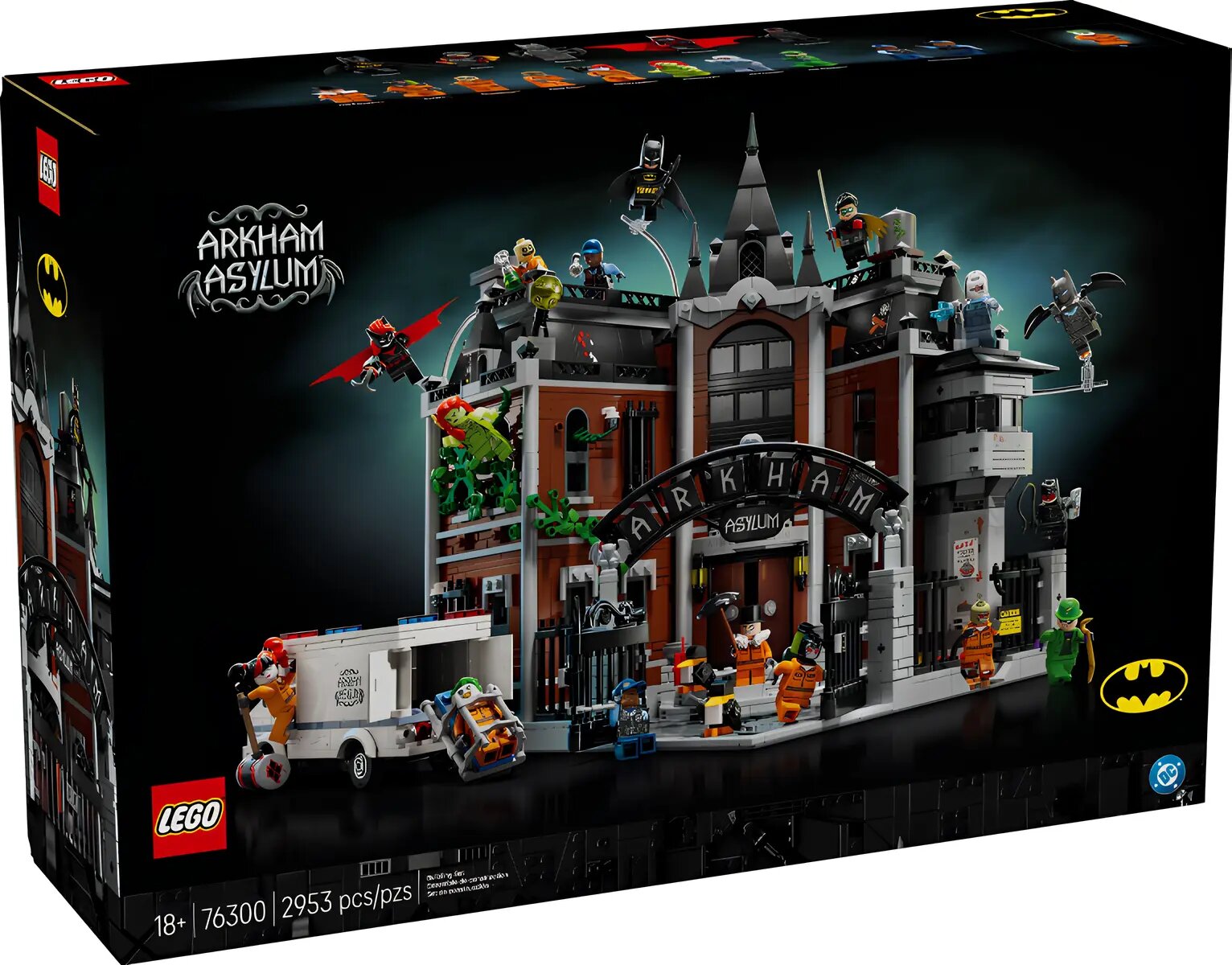 Конструктор LEGO Super Heroes 76300 Лечебница Аркхем