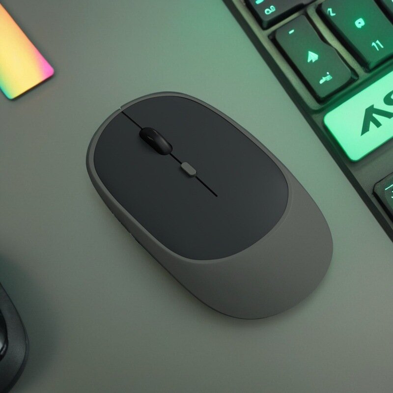 Беспроводная мышь 2,4G, двухрежимная Bluetooth, подходит для мобильных телефонов, планшетов, iPad, Apple, Huawei,