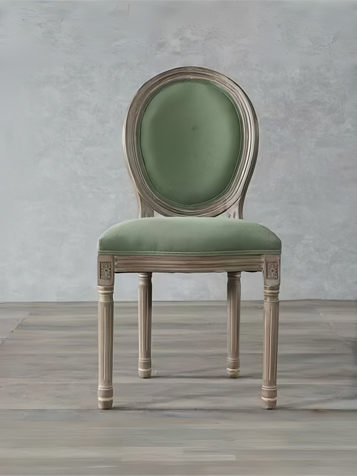 Обеденный стул в европейском стиле ретро из массива дерева, модное и простое кресло сов американском ресторане отеля