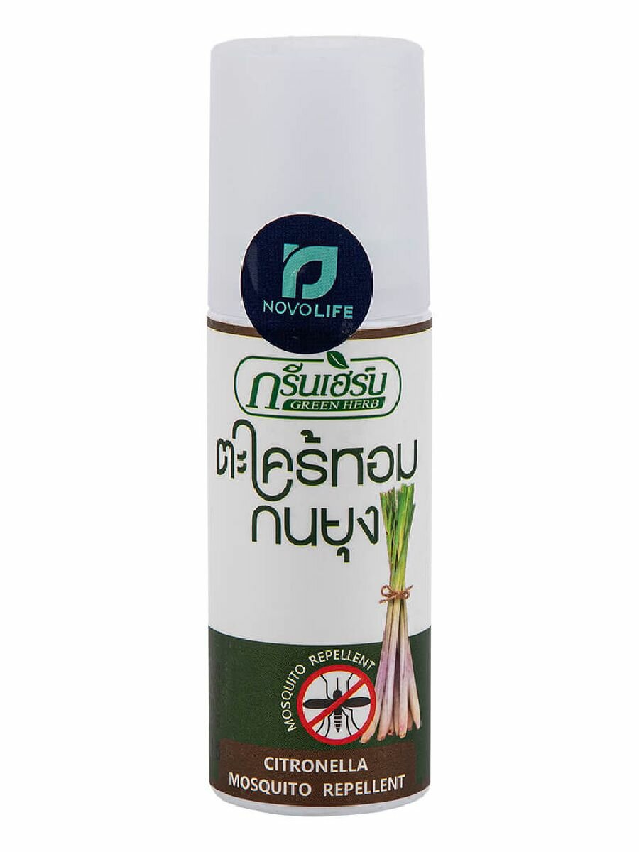 Тайский спрей от комаров Цитронелла Green Herb, 50 мл
