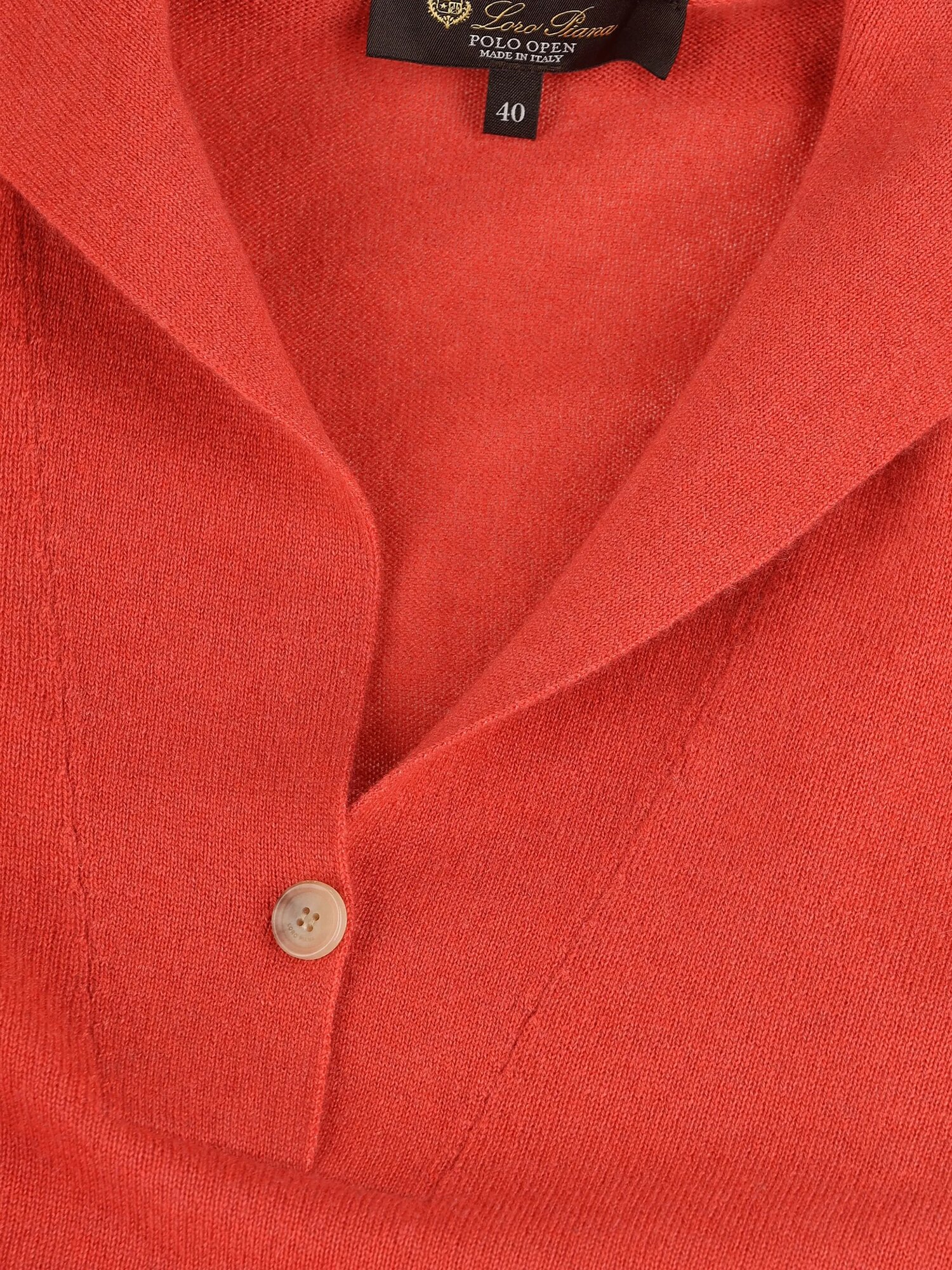 Свитер Loro Piana V-, размер 42, , orange — фото 1
