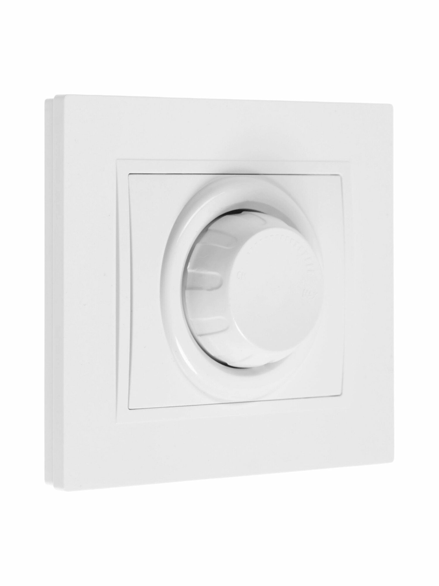 Диммер белый, 250 В, IP20, скрытый монтаж, белый