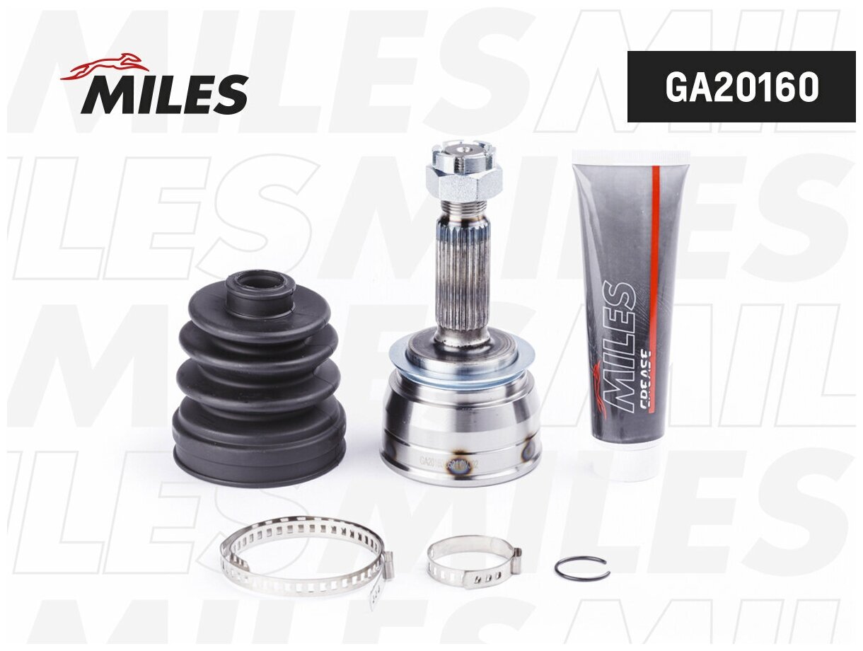 Шрус наружный, комплект для Hyundai Accent 2000-2005 / арт. GA20160 / бренд MILES / OEM 4950025200