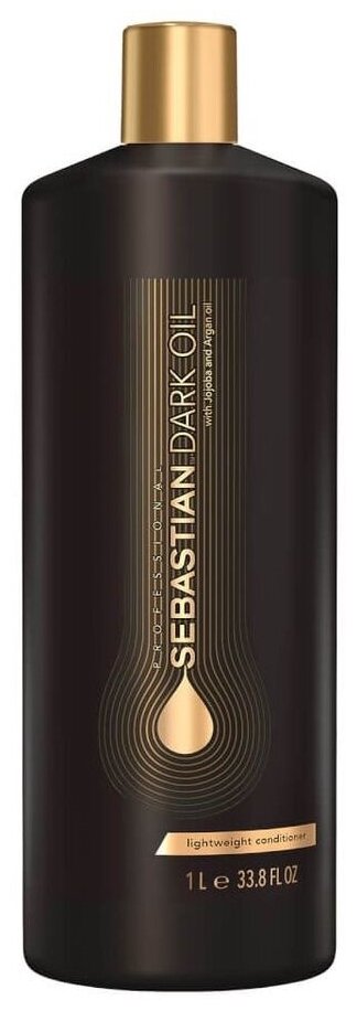 Sebastian Dark Oil Lightweight Conditioner - Кондиционер для шелковистости волос 1000 мл