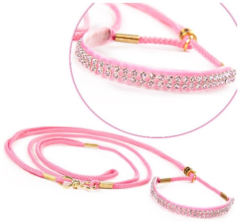 Ринговка для собак "Кристаллы", 120*0,3см (120см )