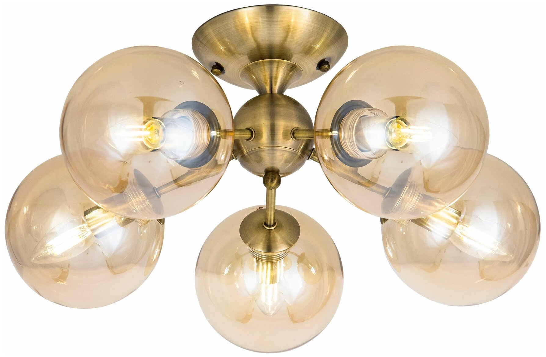 Citilux Томми CL102153 Люстра потолочная Бронза