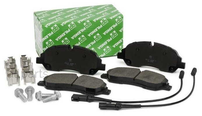 PILENGA FD-P 9980 T Колодки тормозные дисковые передние, усиленные, с датчиком для FORD TRANSIT с 2012 PILENGA FD-P 9980 T