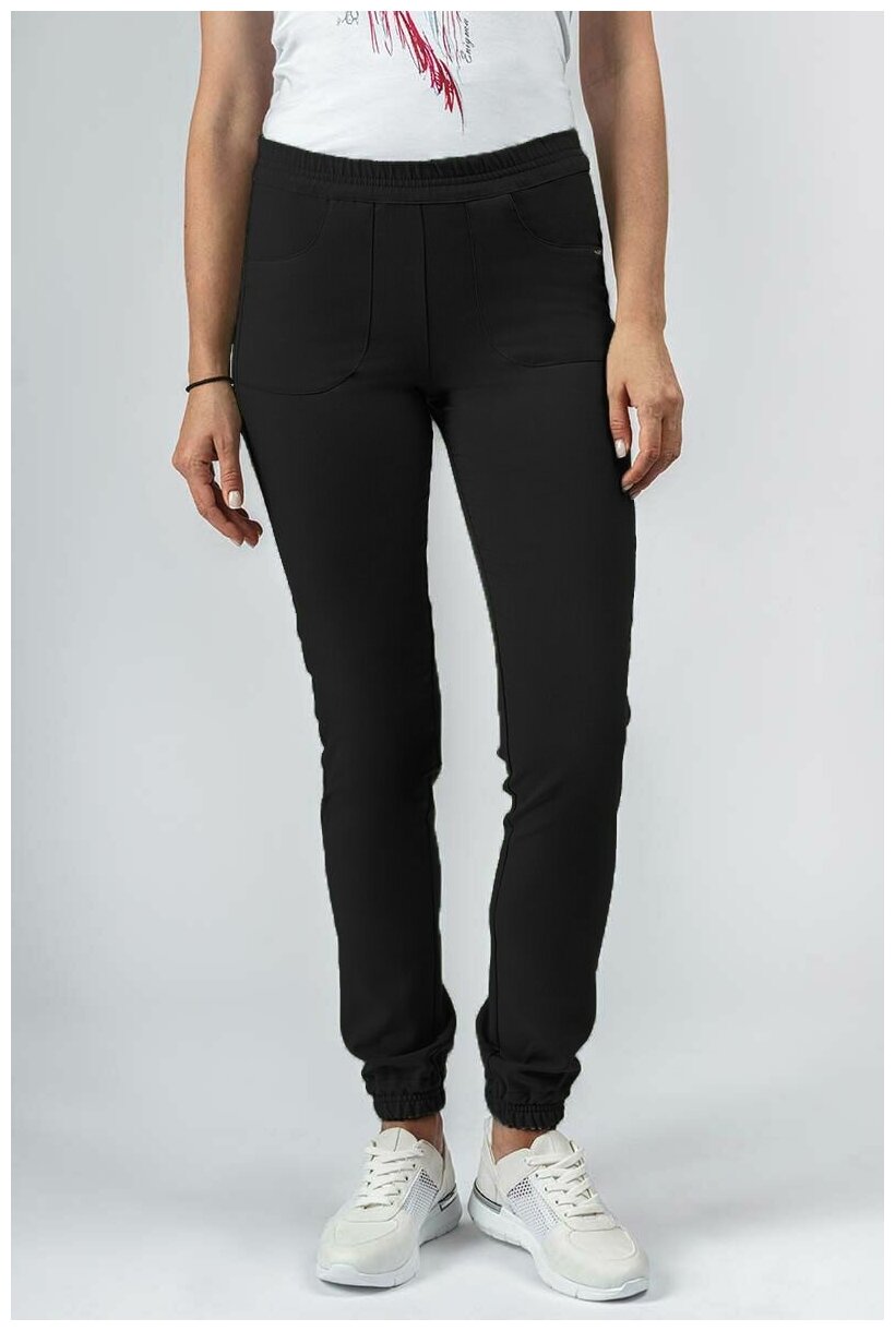 ENIGMA брюки женские 321019 (48, Черный)