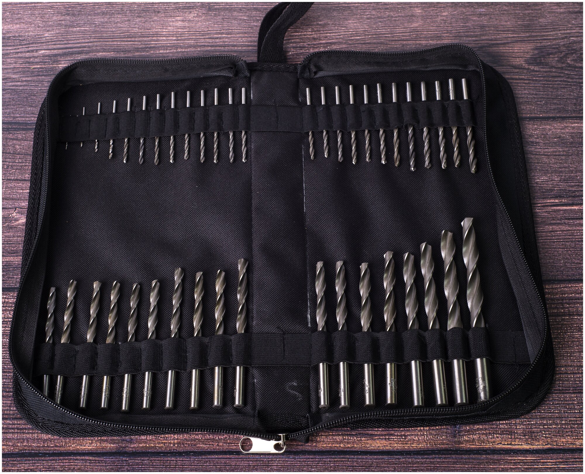 Набор сверл по металлу №55 1-12 мм Р6М5 ВИЗ, 43 шт