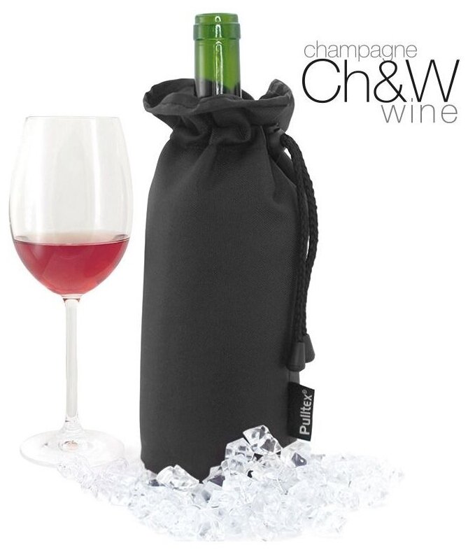 Рубашка для охлаждения вина Pulltex Cooler Bag Black