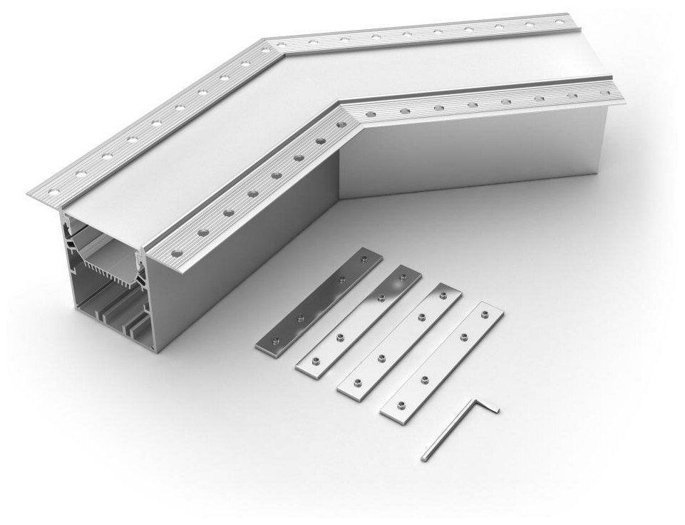 Коннектор угловой Arlight SL-Linia55-Fantom-135 030129