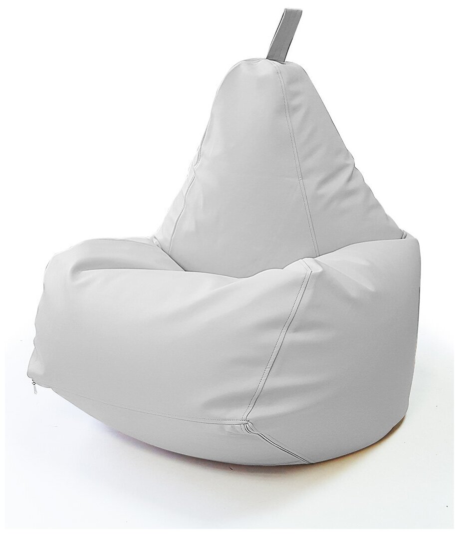 Кресло-мешок Винни-пуф груша-xxxl экокожа белый