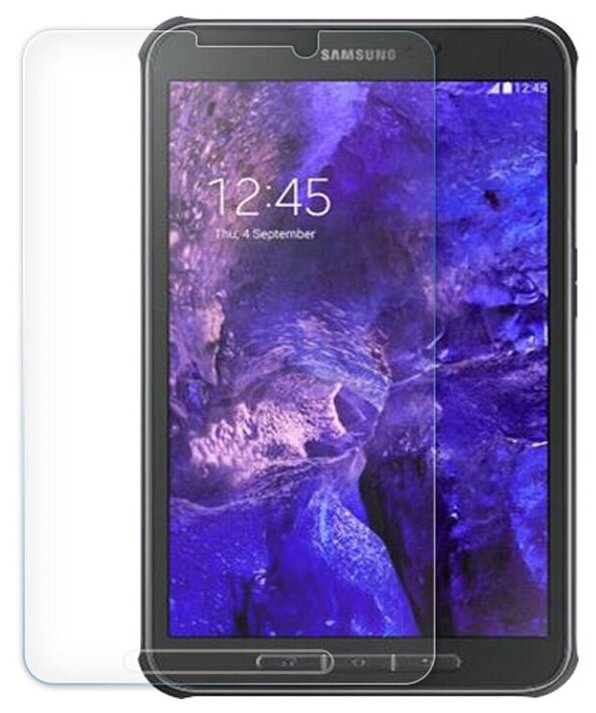 Защитное противоударное стекло MyPads для планшета Samsung Galaxy Tab Active 2 SM-T390/ SM-T395 с олеофобным покрытием