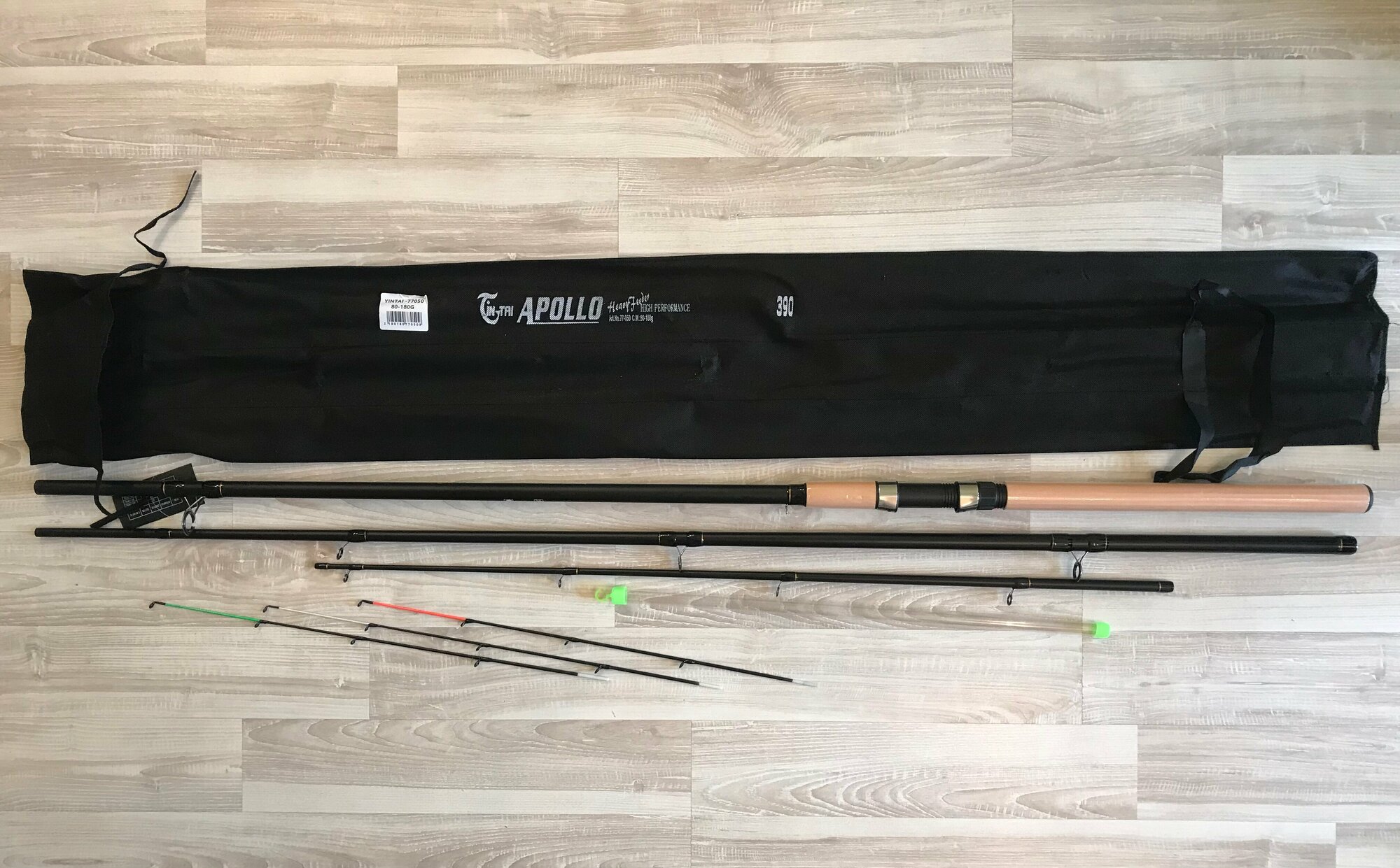 Штекерное фидерное удилище "Yin Tai" 390см, тест 80 - 180гр