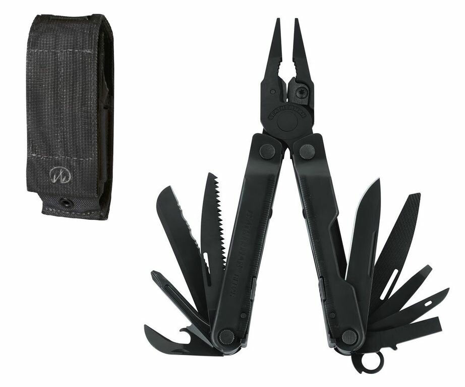 Мультитул Leatherman Rebar Black с чехлом