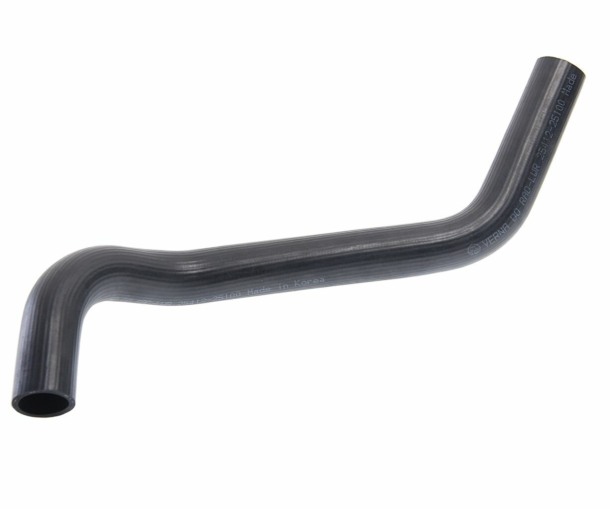 Патрубок радиатора MANDO нижний для Hyundai Accent 2000-2002, Verna 2000- / арт. DCC020264 / OEM 2541225100