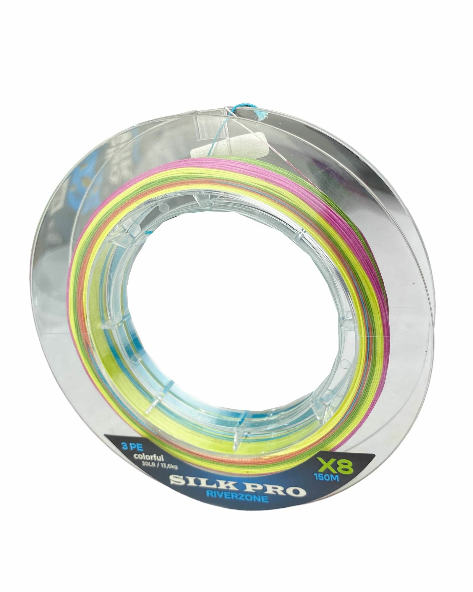 Шнур Riverzone Silk Pro WX8 PE 3,0 150м Colorful
