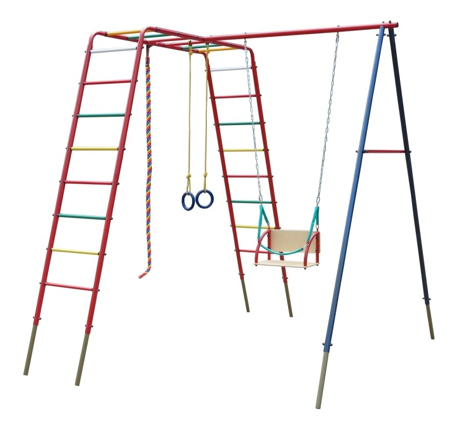 Дачный спортивный комплекс Вертикаль "Люкс-П" к1, с качелями "Ветерок"