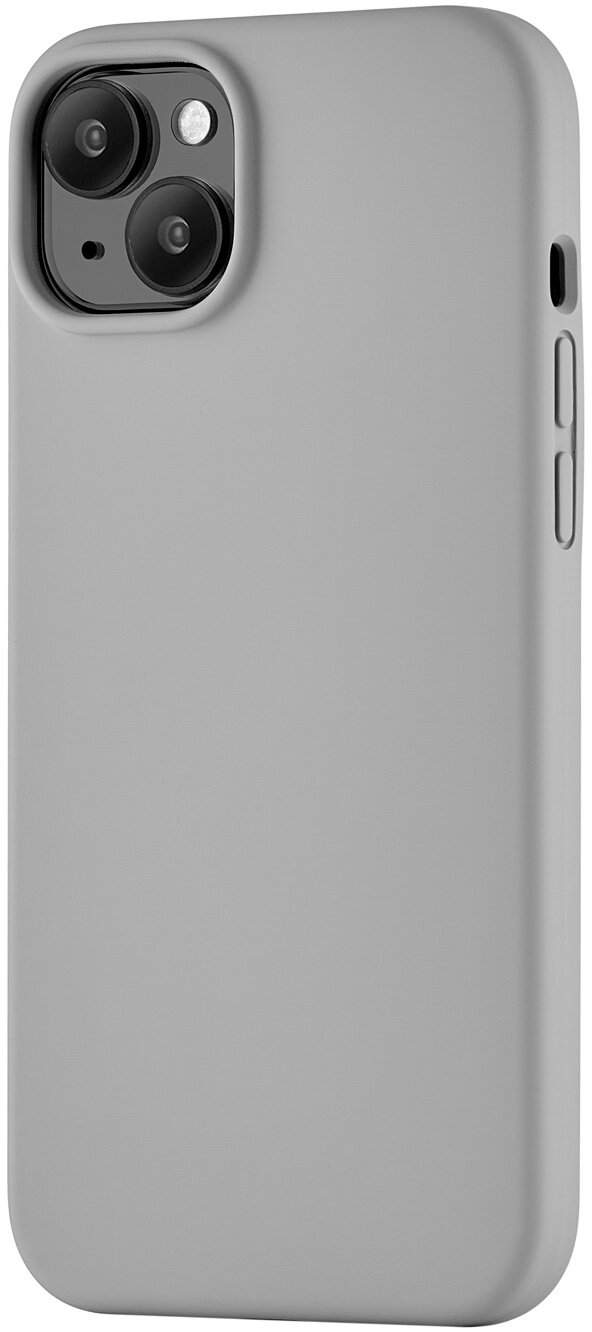 Чехол клип-кейс uBear для Apple iPhone 15 Plus Touch Mag Case with MagSafe, серый (CS272MG67TH-I23M)
