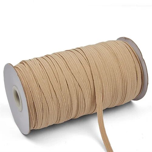 Эластичные ленты Nylon 6мм 200 ярдов Бежевый, 6mm 200yards, khaki