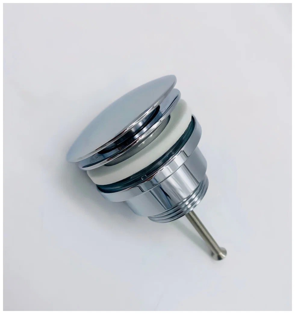 Трубный (коленный) донный клапан автоматический для ванны, для душевого поддона, для раковины Tim BAR0502B