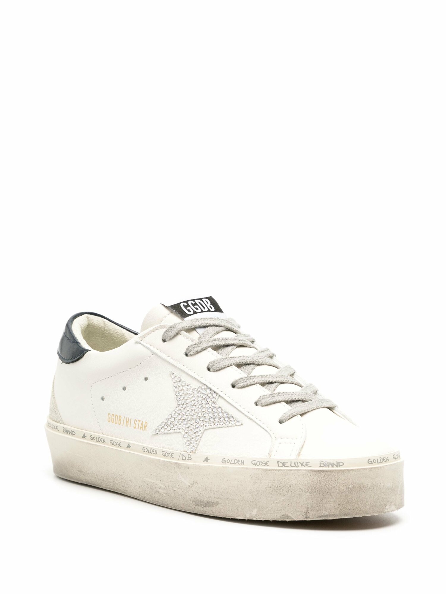 Кроссовки Golden Goose Hi Star, размер 38, white — фото 1