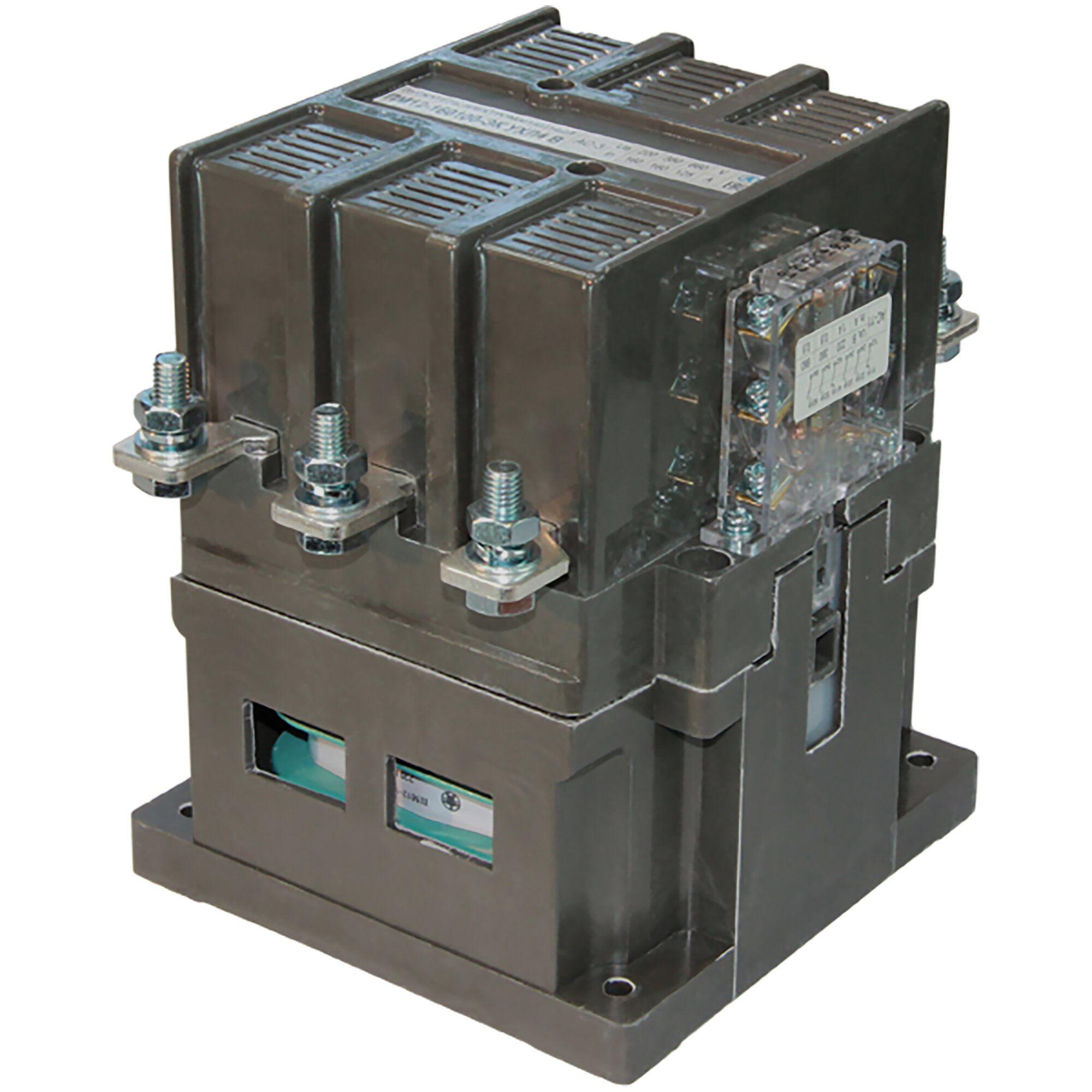 Электромагнитный пускатель Электротехник ПМ12-160100-ЭК УХЛ4 В, 220В/50Гц, 4з и 2р, 160А, нереверсивный, без реле, IP00 ET516450