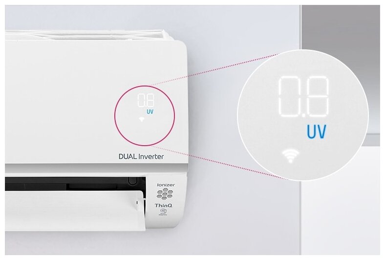 Сплит-система LG DC07RH, белый — фото 1