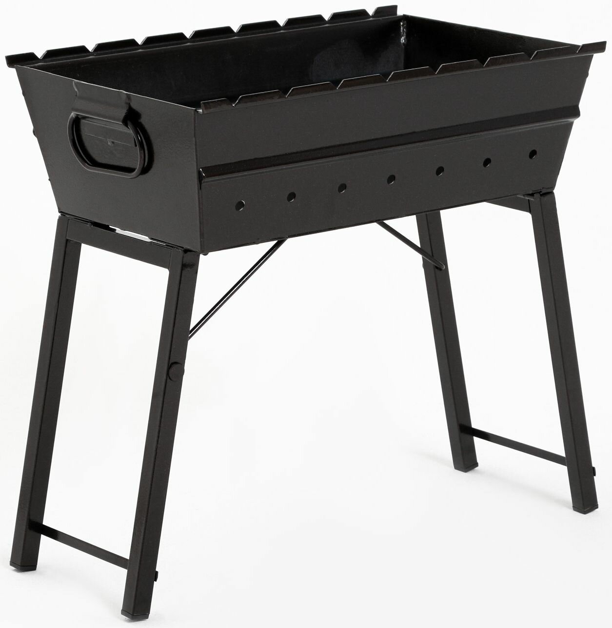 Мангал барбекю "Пикничок" из металла, домашний гриль, для приготовления еды на даче, 51х33х50 см