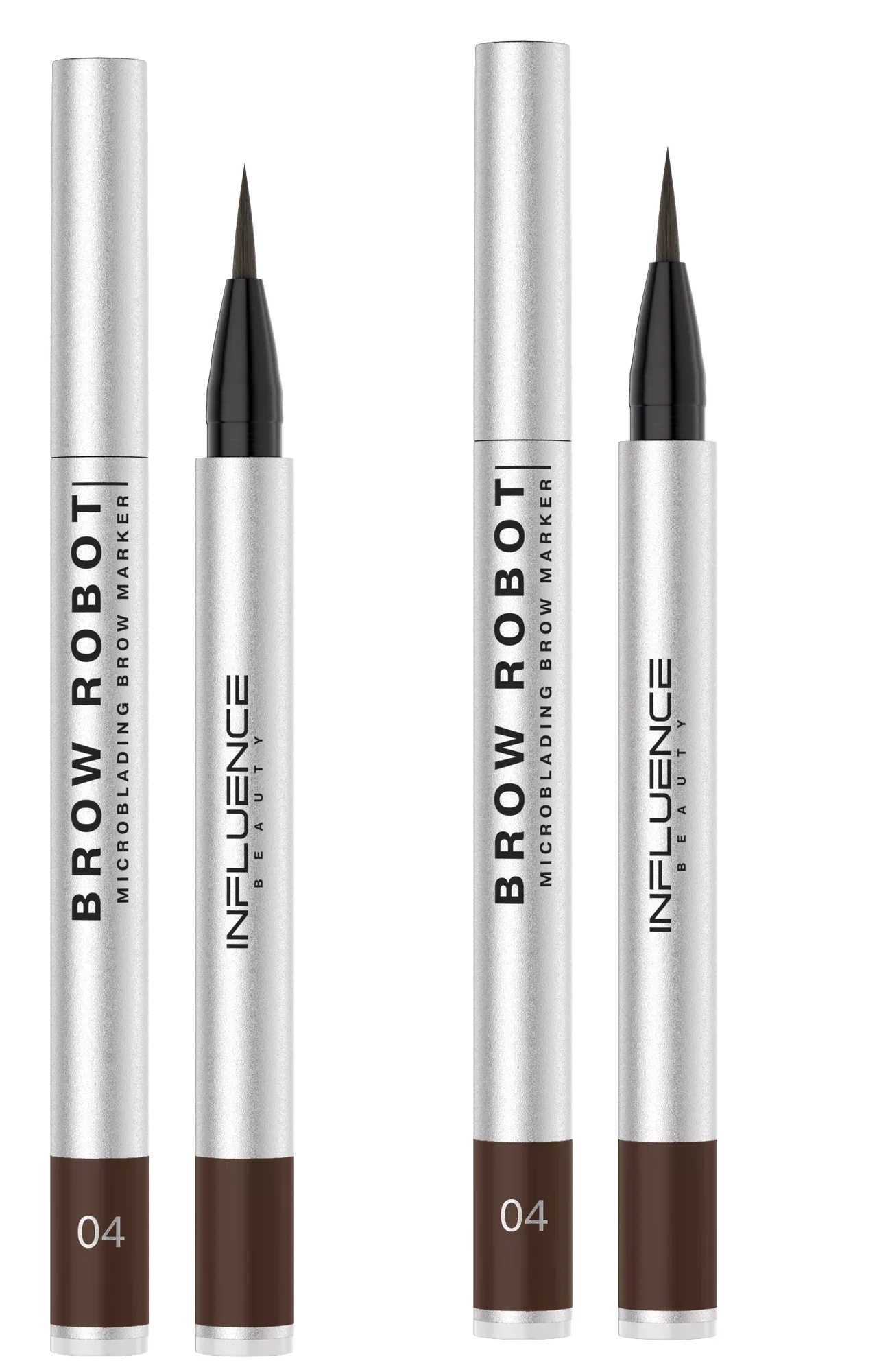 Influence Beauty Маркер для бровей Brow robot/Brow marker тон/shade 04 2 шт